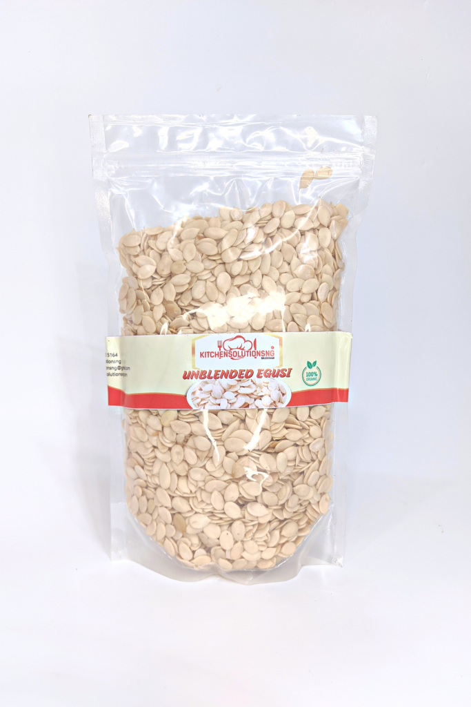 Hand Peeled Egusi (1 Derica) – Asher StoreHouse